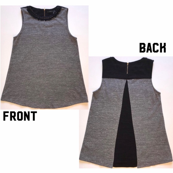 THML | Tops | Thml Fringe Collar Split Back Tunic | Poshmark